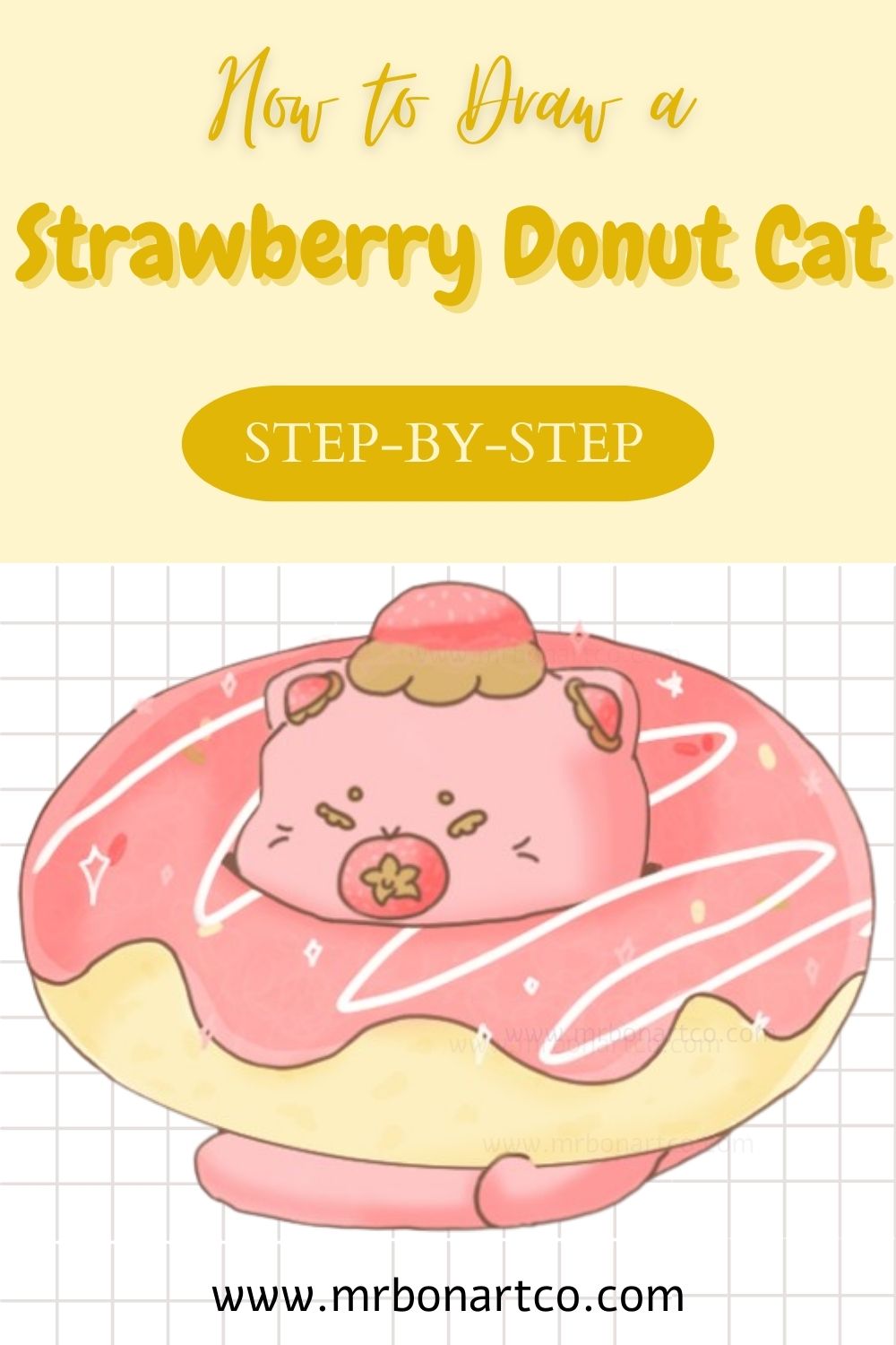 How to Draw Bread Slice Cat The Best - Mr Bon Art Co.