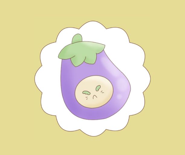 Quick Ways to Draw an Eggplant Easy - mr bon art co