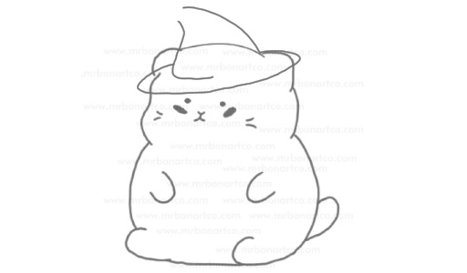 How to Draw a Halloween Witch The Best Way - Mr Bon Art Co.